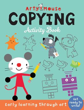 Arty Mouse Copying activity Book - Time Books