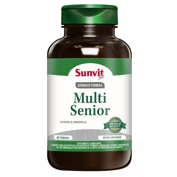 Multi Senior x60 tabletas, Sunvit Life - Farmacias Knop