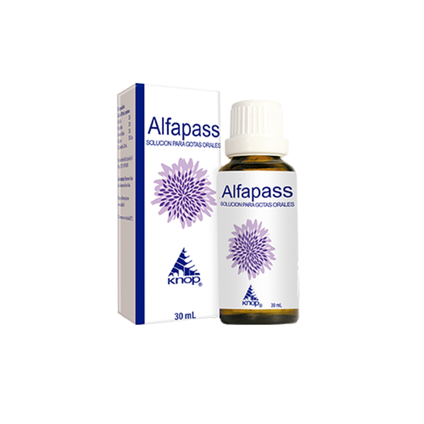 ALFAPASS Solución gotas orales 30 mL - Farmacias Knop