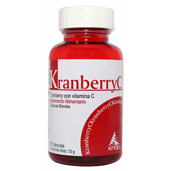 Kranberry C x 60 cápsulas - Knop Laboratorios® - Farmacias Knop