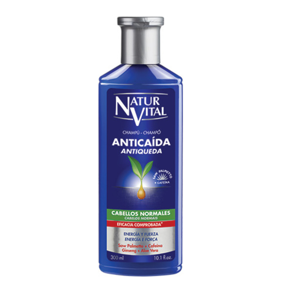 Shampoo Anticaida Cabello Normal 300 mL Natur Vital - Farmacias Knop