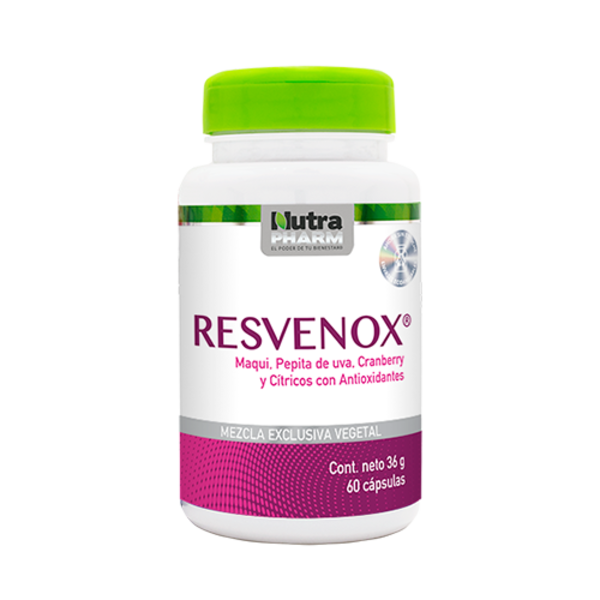Resvenox x 60 cápsulas - Nutrapharm - Farmacias Knop
