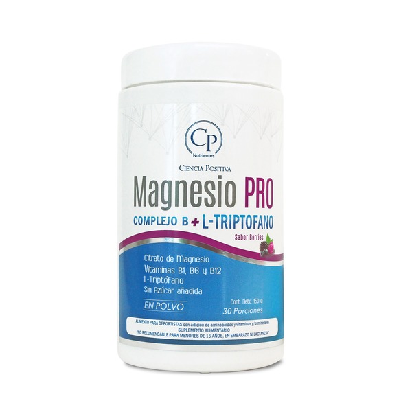 Magnesio Pro Complejo B + Triptofano 150 G, CPN - Farmacias Knop
