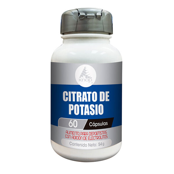 Citrato de potasio x60 cápsulas, Knop Laboratorios - Farmacias Knop