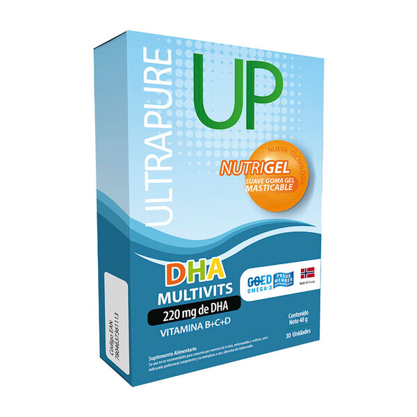 Omega UP DHA Multivits x30 Nutrigel, New Science - Farmacias Knop