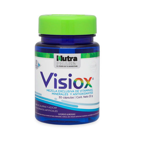 Visiox x 30 cápsulas, Nutrapharm - Farmacias Knop