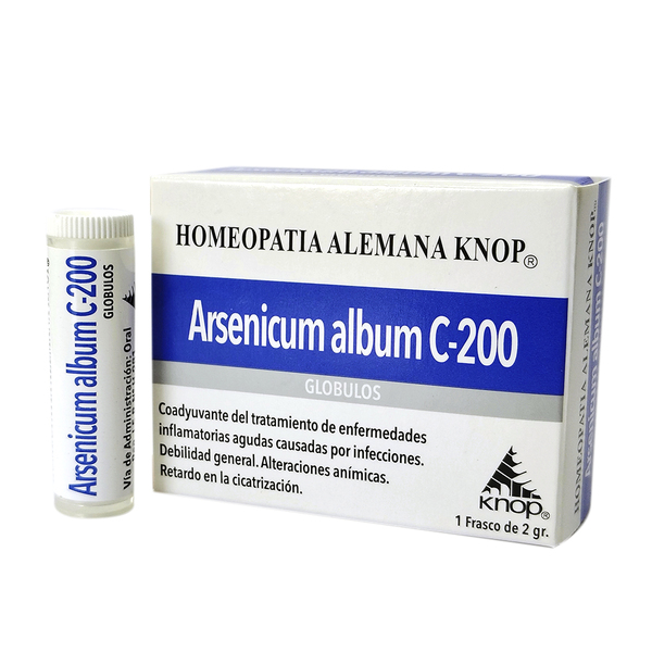 ARSENICUM ALBUM C-200 - Farmacias Knop
