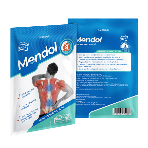 MENDOL PARCHE FRIO 1 UNIDAD - Farmacias Knop
