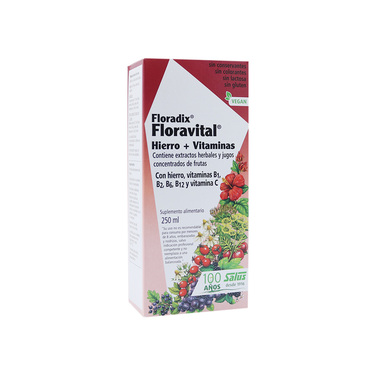 Floravital Hierro + Vitaminas 250 ml - Salus - Farmacias Knop