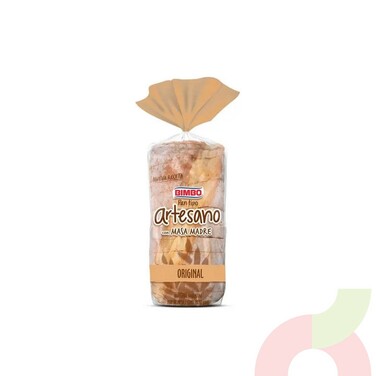 Pan Artesano Original Masa Madre Ideal 550Gr - Supermercados Eltit