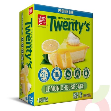 Barritas Lemon Cheesecake Twenty's 240Gr 4 Unidades - Supermercados Eltit