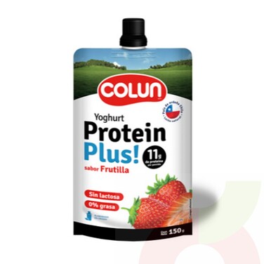 Yoghurt Protein Frutilla Squeeze Colun 150Gr - Supermercados Eltit