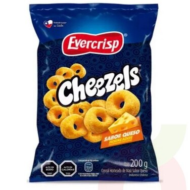 Cheezels Evercrips 200 Gr - Supermercados Eltit