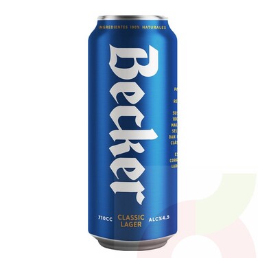 Cerveza Becker Lata 710 cc - Supermercados Eltit