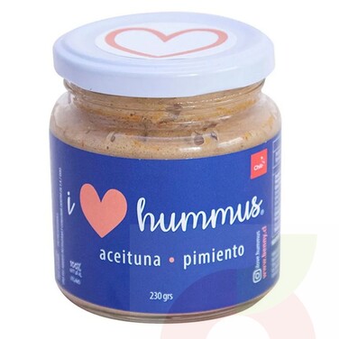 Love Hummus Aceituna Pimiento 220Gr - Supermercados Eltit