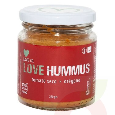 Love Hummus Tomate Seco Orégano 220Gr - Supermercados Eltit