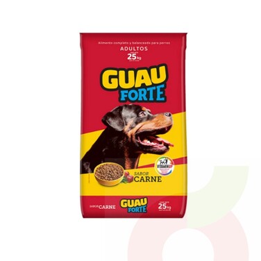 Guau Forte Sabor Carne Adultos 25Kg - Supermercados Eltit