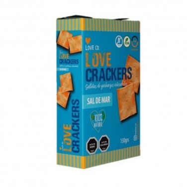 Love Crackers Sal de Mar - 130 grs - Compra online en AllFree
