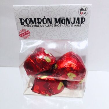 Bombón Manjar Sin Gluten Diet Love - Compra online en AllFree