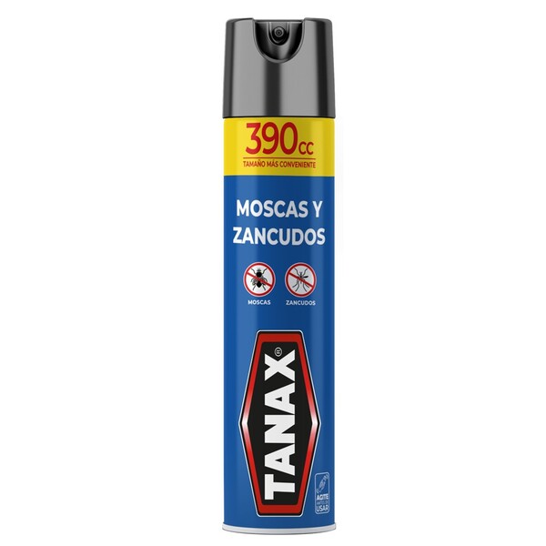 Tanax Insecticida Aer Moscas Y Zancudos 390 cc - Liqui