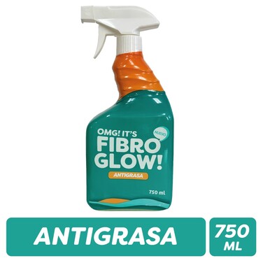 Fibro Glow Limpiador Antigrasa Gatillo 750 ml - Liquimax