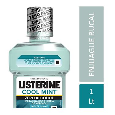 Listerine Enjuague Bucal Zero 1 Litro - Liquimax