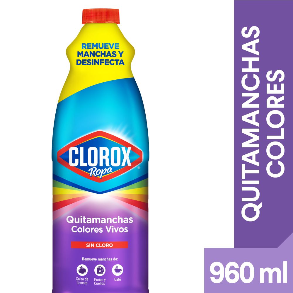 Clorox Quitamanchas Ropa Color 960 gr - Liqui