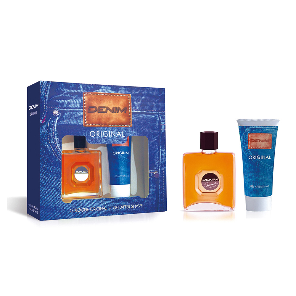 Denim Original 75 ml + Gel After Shave 75 ml - Liqui