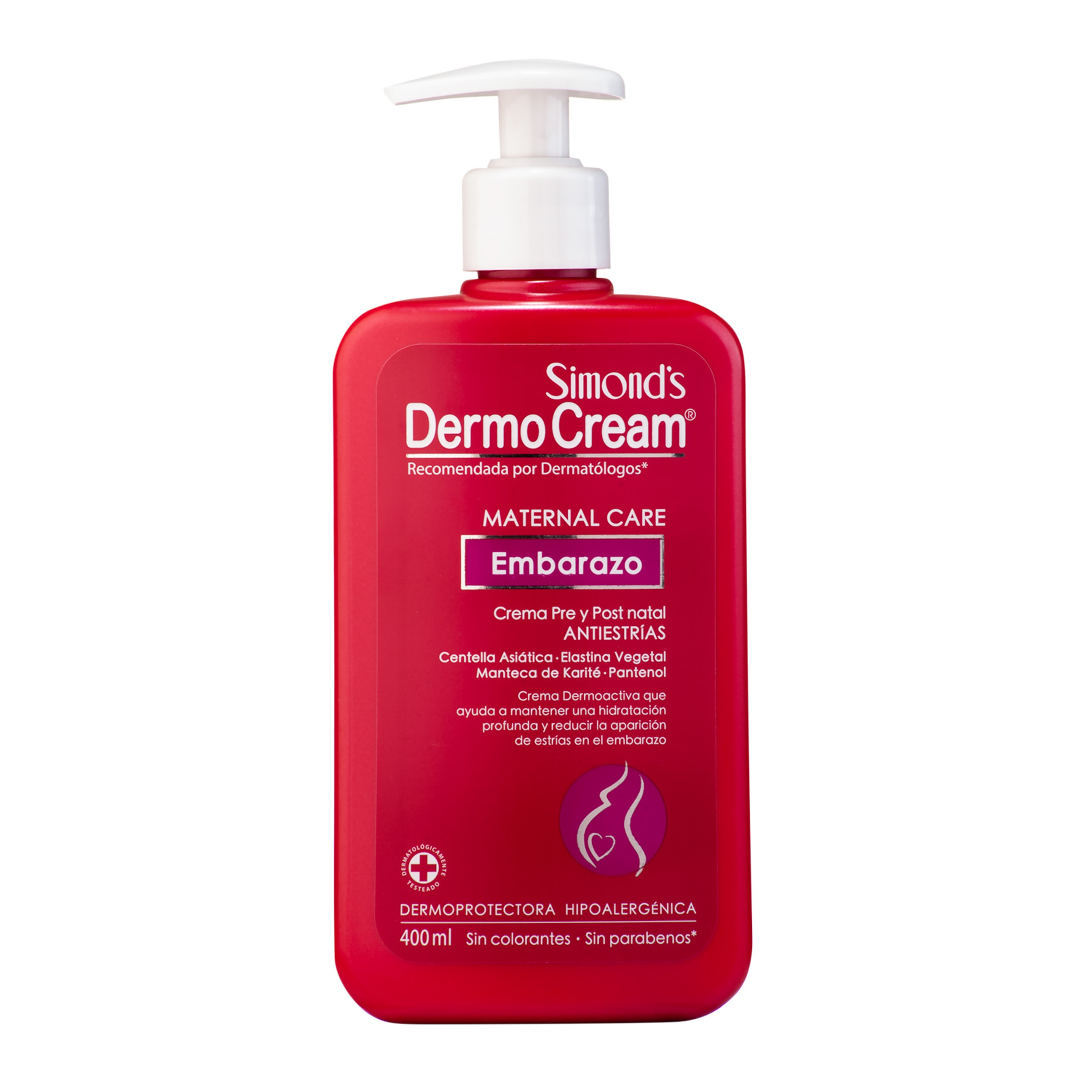 Dermocream Crema Corporal Embarazo Maternal 400 ml - Liqui