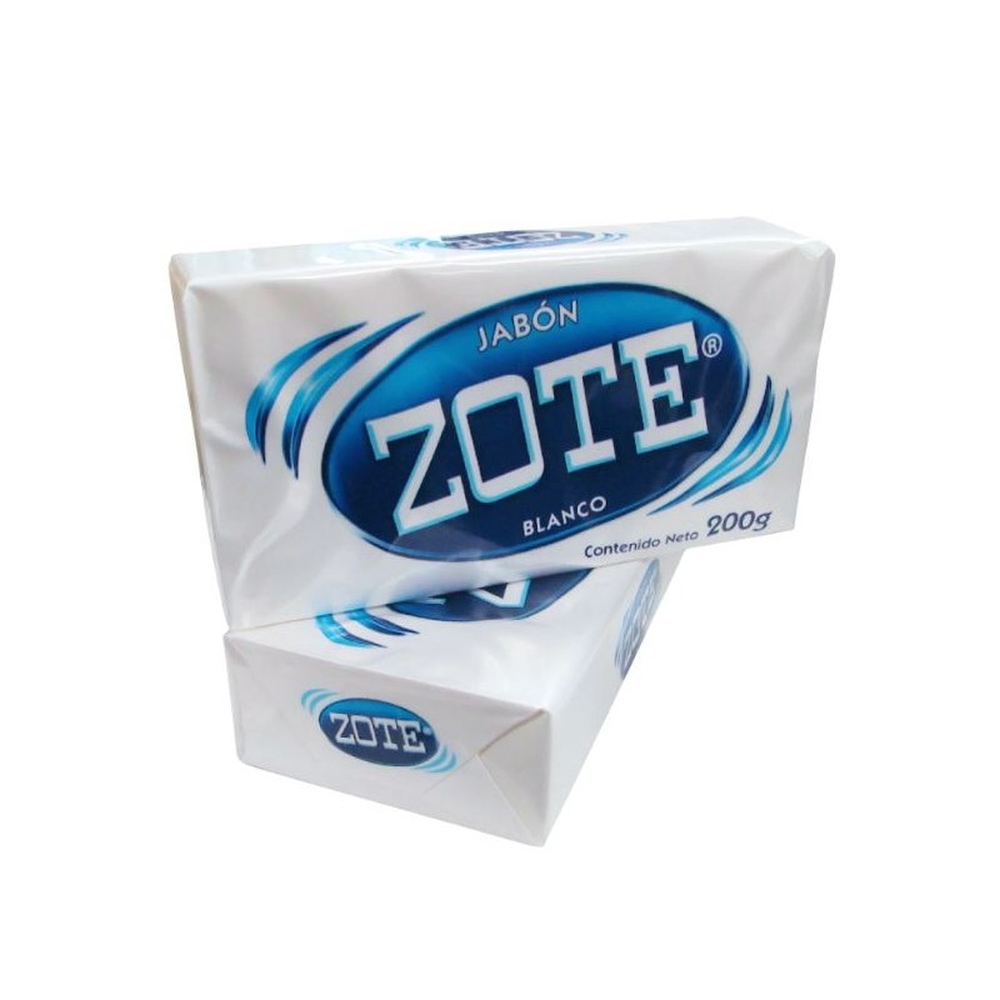 Zote Jabón de Lavar Blanco 200g - Liqui