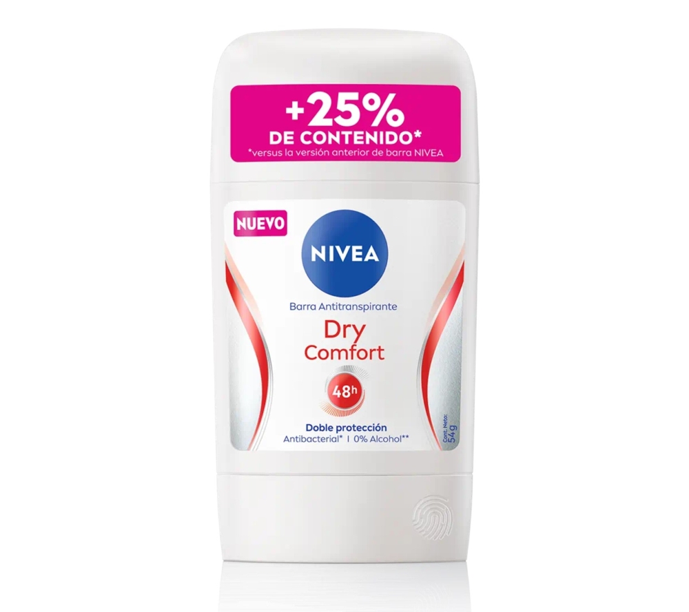 Nivea Desodorante Barra Dry Comfort Mujer 50 g - Liqui