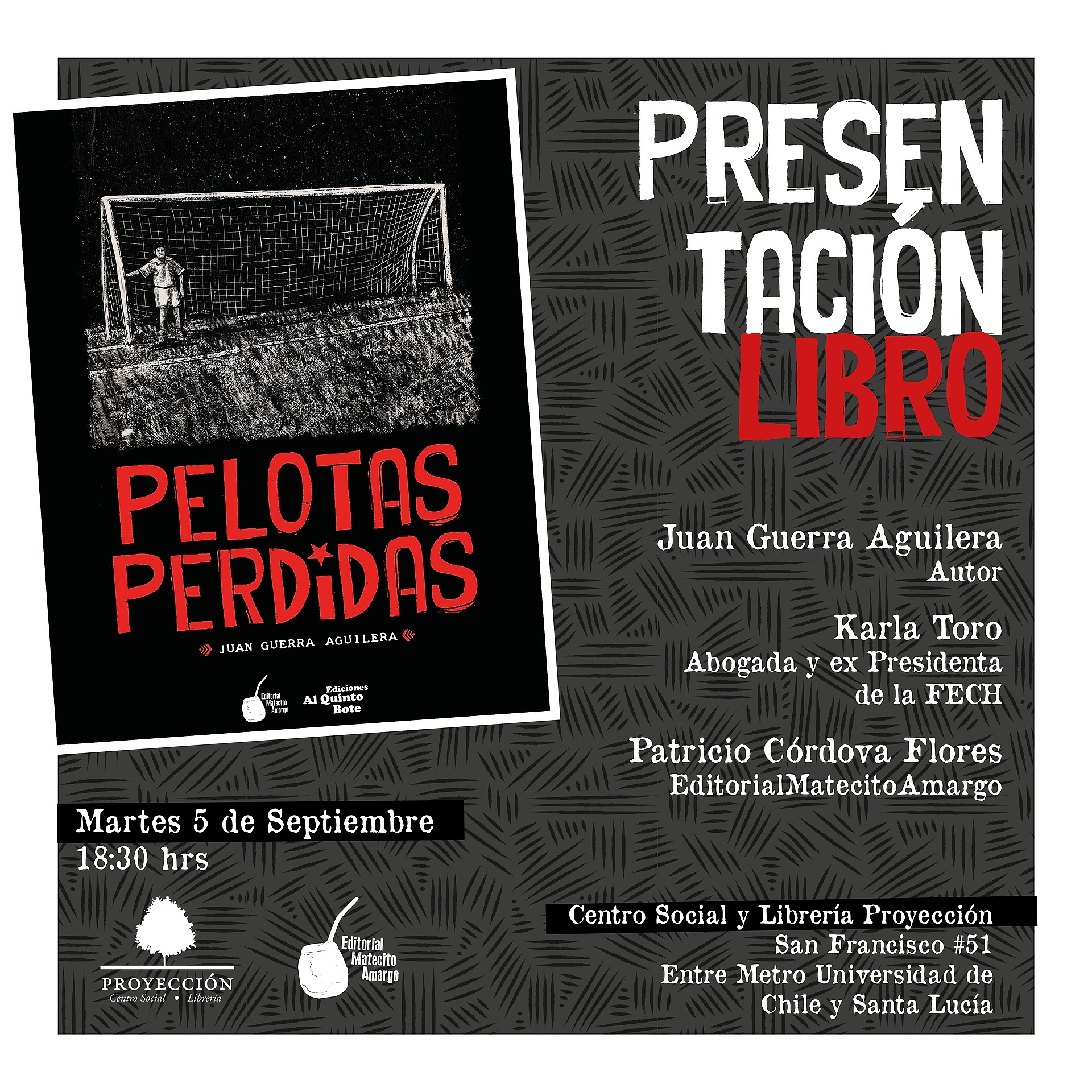 PRESENTACIÓN DE LIBRO | PELOTAS PERDIDAS, DE JUAN GUERRA AGUILERA ...