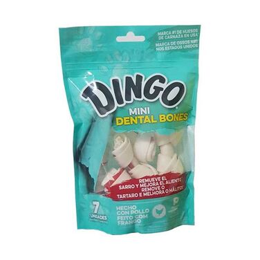 DINGO MINI BONES DENTAL 7 UNIDADES - Maskoticas.cl