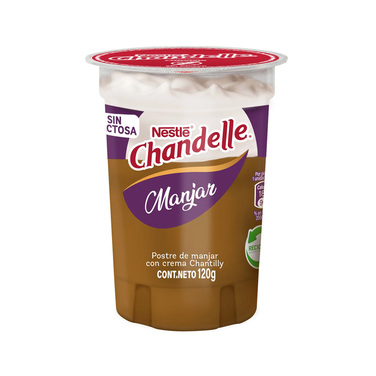 Super El Trebol - Chandelle Crema Manjar 120 Grs