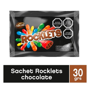 Super El Trebol - Rocklets Chocolate 30 Gr