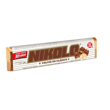 Chocolate Nikolo 24 Gr - Super El Trebol