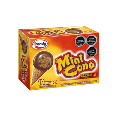 Super El Trebol - Multipack Trendy Mini Cono 10 X 70cc