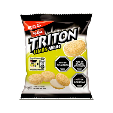 Super El Trebol - Galleta Triton Mini Limón 40 Grs