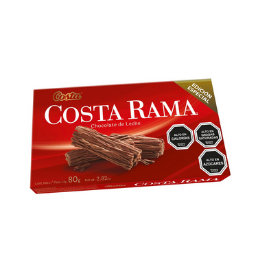 Super El Trebol - Chocolate Costa Rama 80 grs