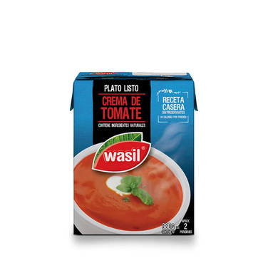 Super El Trebol - Crema Wasil Tomate 380 grs