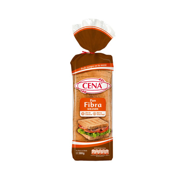Pan Cena Integral 580 grs - Super El Trebol