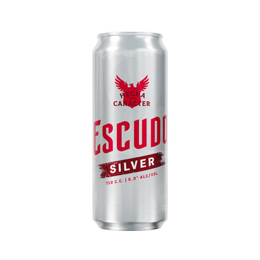 Super El Trebol - Cerveza Escudo Silver Lata 710 cc