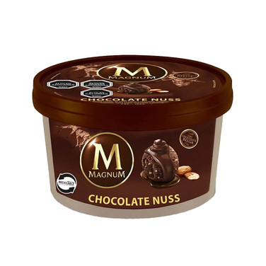 Super El Trebol - Helado Magnum Postre Chocolate Nuss 900 ml