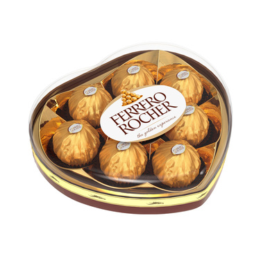 Super El Trebol - Chocolate Ferrero Rocher Corazón 100 Grs