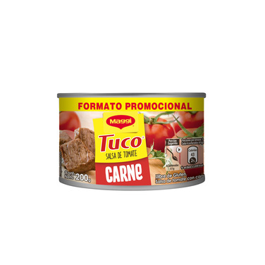 Super El Trebol - Salsa Tuco Maggi Carne 200 gr