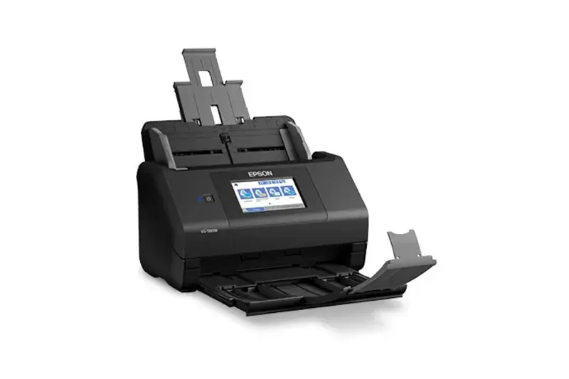 Escáner de documentos Epson WorkForce ES-580W, Dúplex, USB 3.0, WiFi, a ...