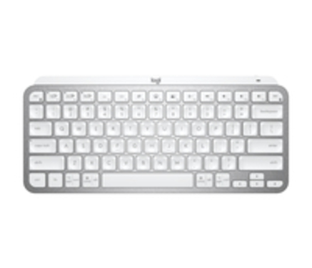 Mini teclado Logitech MX Keys RF inalámbrico + bluetooth Aluminio ...