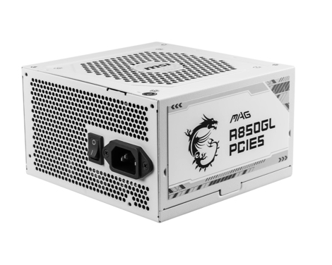 Fuente de poder MSI MAG A850GL PCIE5 850W 80 PLUS Gold, Full modular ...