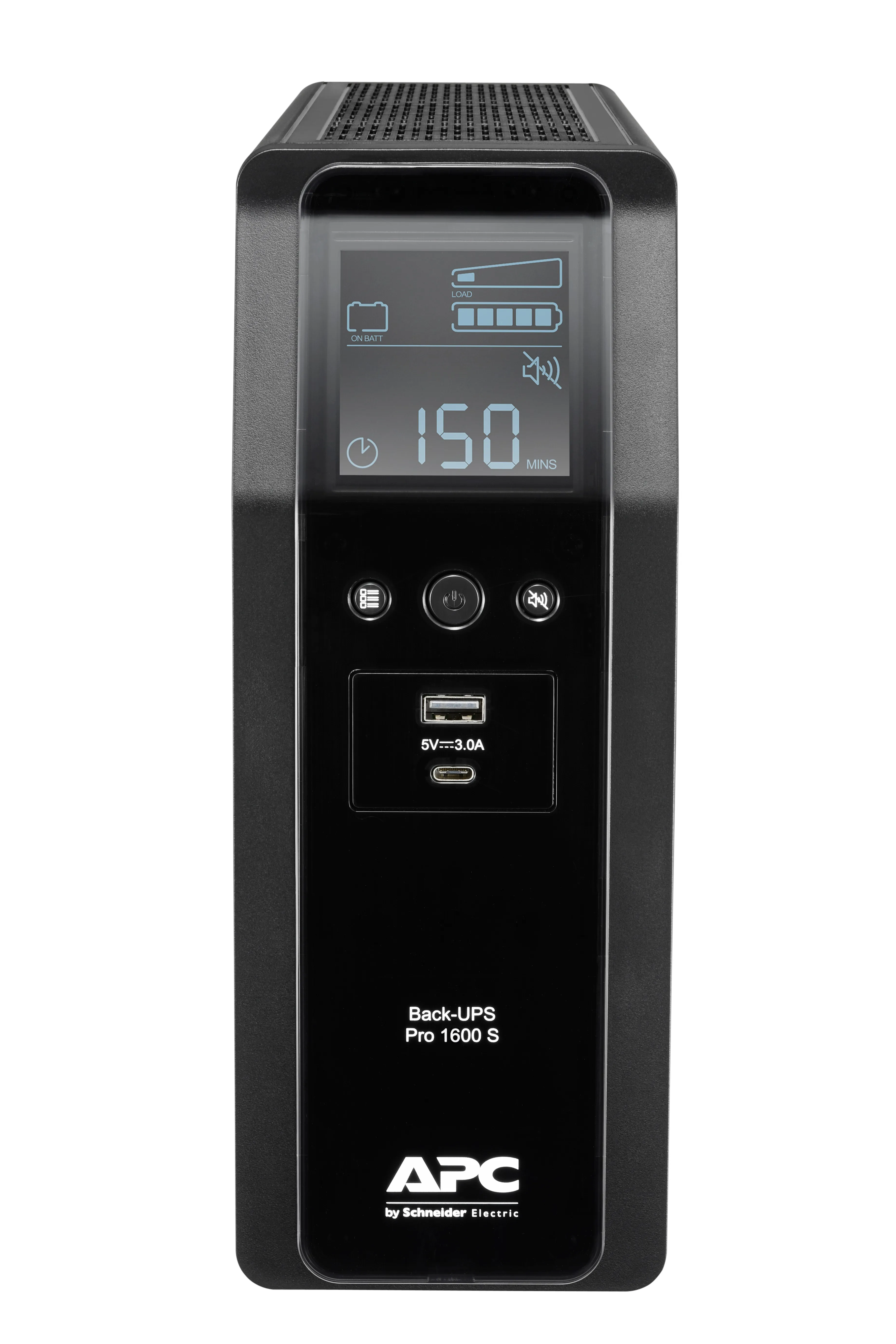UPS APC Back-UPS Pro BR1600SI, 1600 VA, 960 W, 8 salidas totales - CTMAN