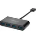 Hub USB Kensington UH4000, 4 Puertos, USB 3.0, negro - CTMAN